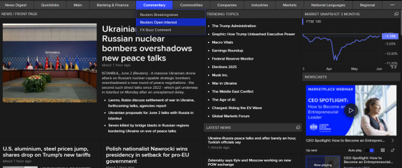 Reuters Open Interest launches on LSEG Workspace | Data Analytics