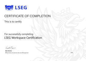 LSEG Workspace | LSEG