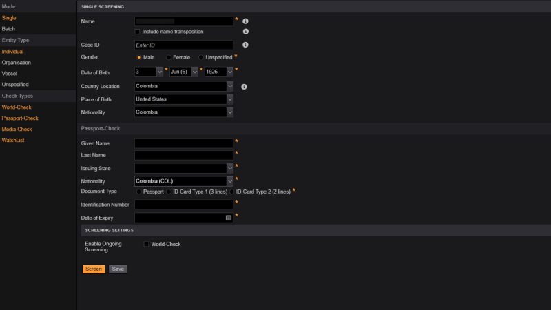 World-Check One KYC Verification and Customer Screening Platform | LSEG