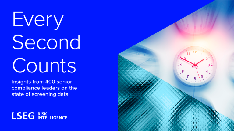Global Survey Report: Leader Insights on Screening Data | LSEG